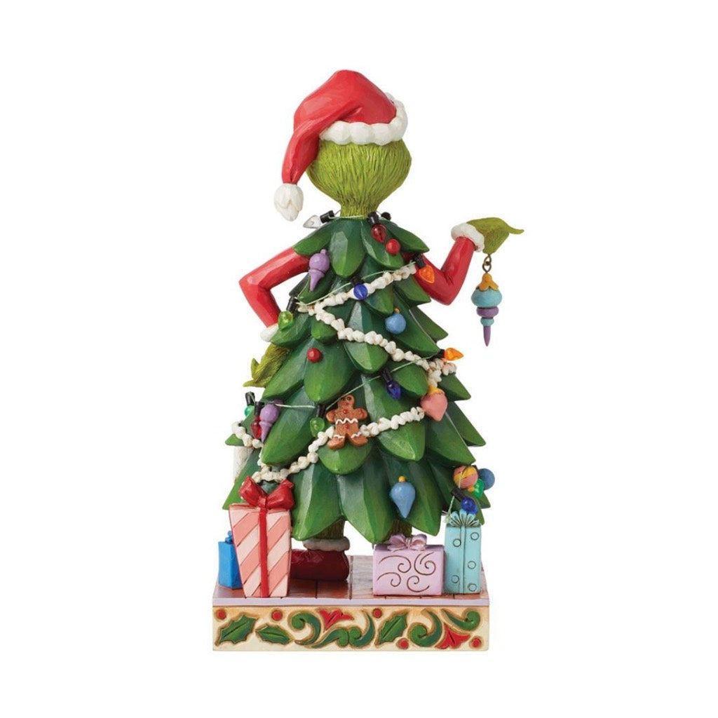 Jim Shore Grinch Dressed As a Tree Figurine – Annual Ornaments
