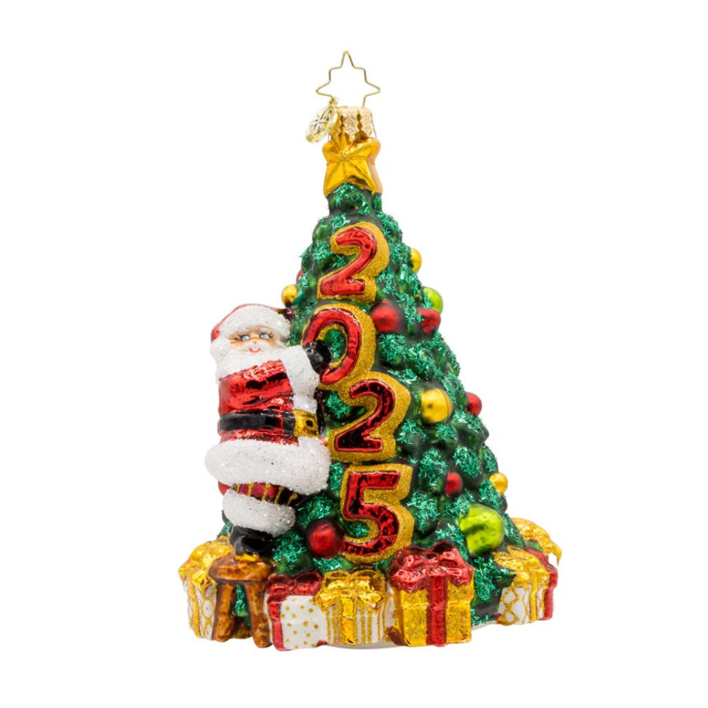 Christopher Radko Santa’s 2025 Tree Trim Ornament – Annual Ornaments