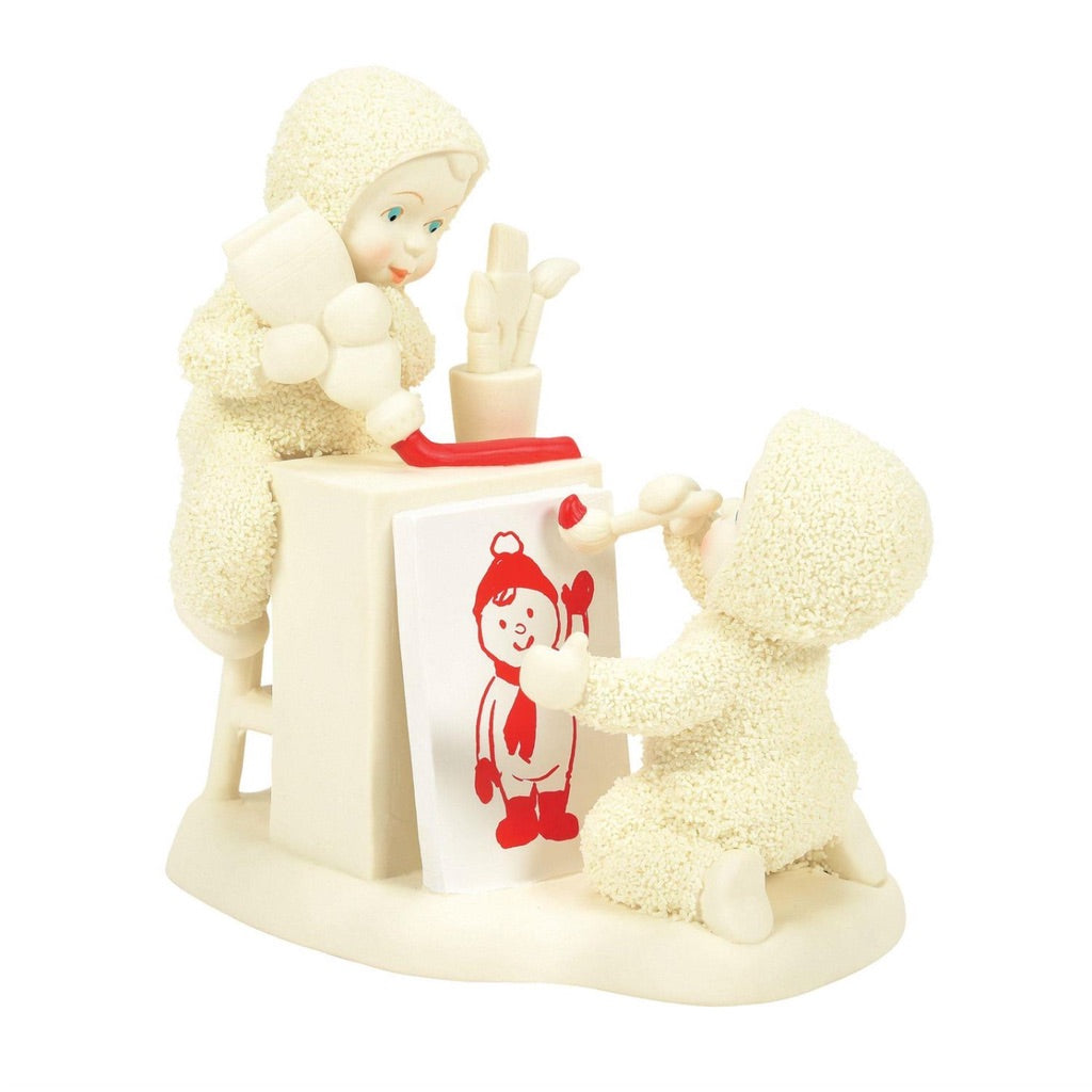 Snowbabies A Portrait For Santa Figurine – Annual Ornaments